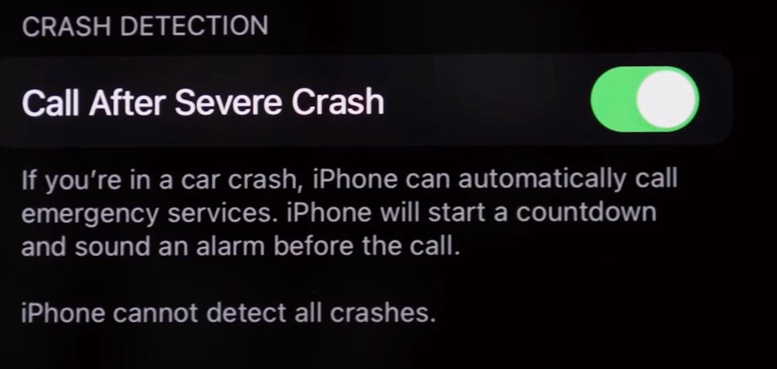 Как работает Crash Detection на iPhone 14 Pro Max?